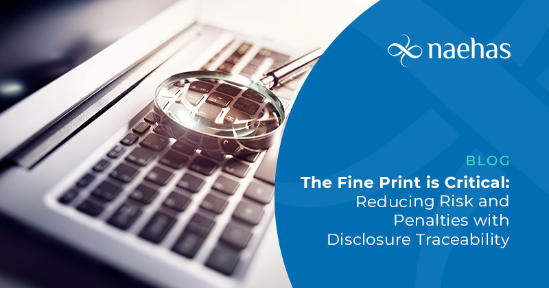 The Fine Print is Critical: Reducing Risk and Penalties with Disclosure ...